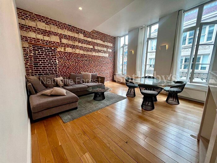 Appartement à louer - Vieux Lille - 2 pièces - 1 chambre