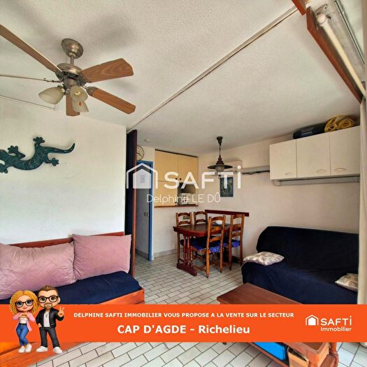 Appartement à vendre - Agde, Le Cap dAgde - 2 pièces - 1 chambre