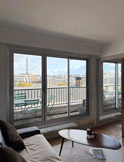 Appartement à louer - Paris e , Dauphine - 2 pièces - 1 chambre