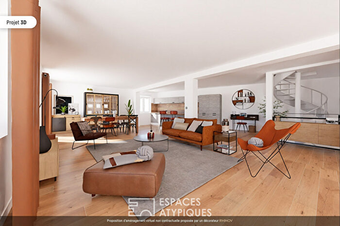 Maison à vendre - Rillieux-la-Pape, Perica, Village - 5 pièces - 4 chambres