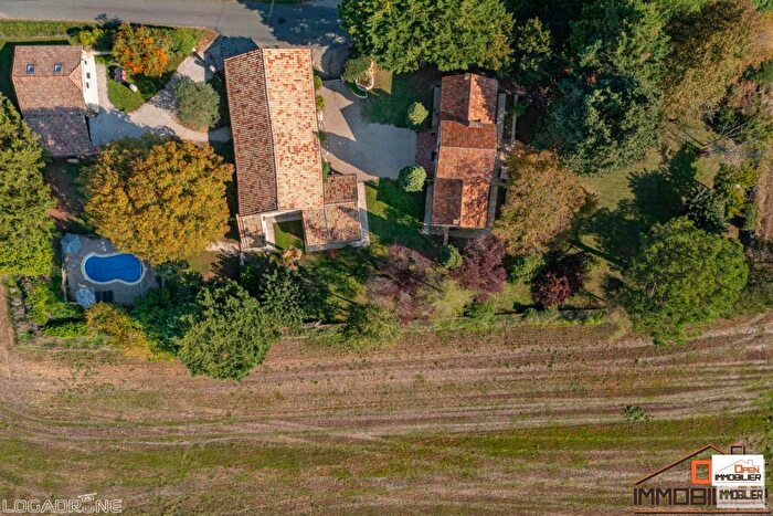 Maison à vendre - Dausse - 9 pièces - 5 chambres