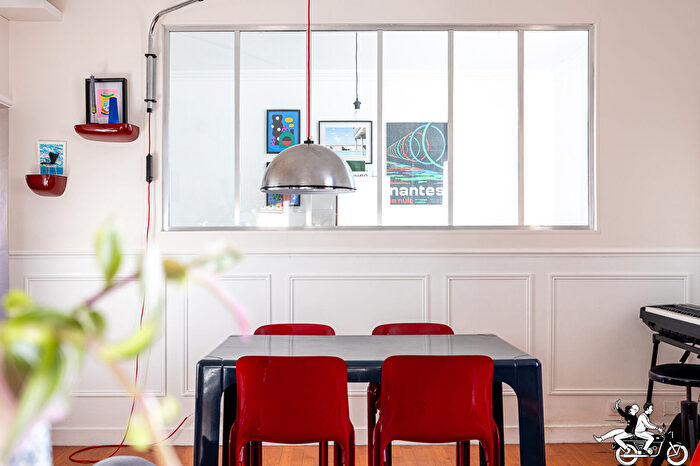 Appartement à vendre - Nantes, Saint-Clément, Jardin des plantes, Caserne Lamoricière - 3 pièces - 2 chambres