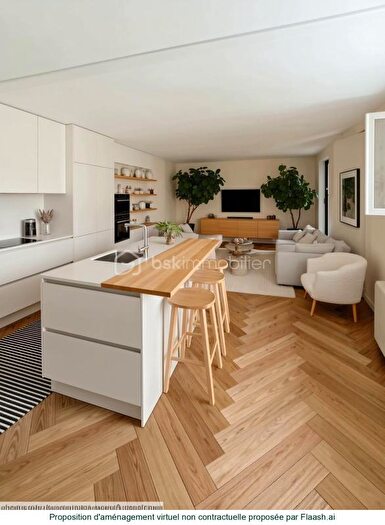 Maison à vendre - Saint-Ouen, Centre-ville - 2 pièces - 1 chambre