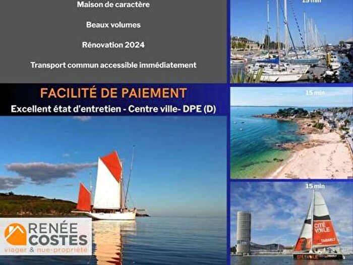 Maison à vendre - Caudan - 8 pièces - 5 chambres