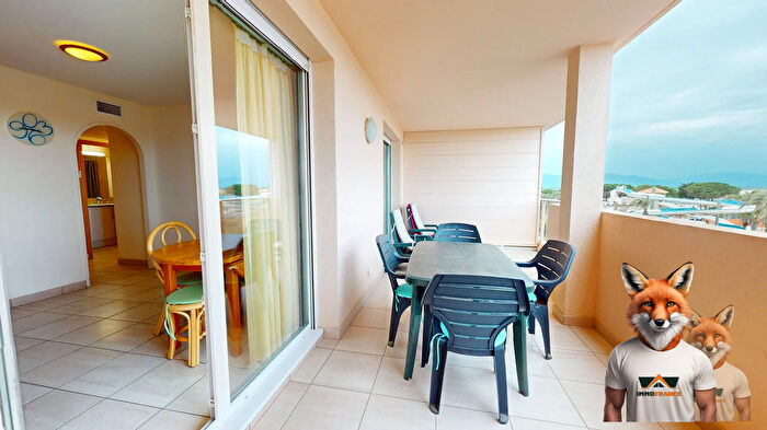 Appartement à vendre - Canet-en-Roussillon - 2 pièces - 1 chambre