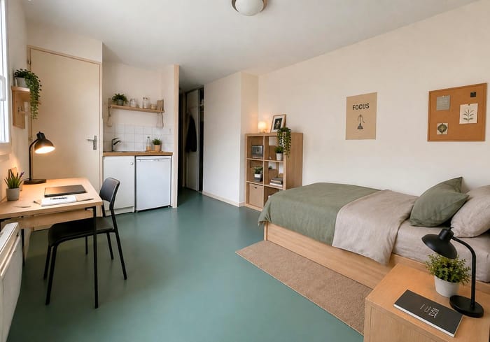 Appartement 1 pièce à louer - Angers, Centre-ville, La Fayette