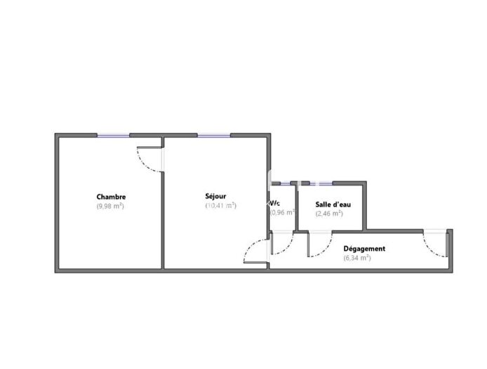Appartement 2 pièces à Neuilly-Plaisance, Eglise, Gare, à vendre
