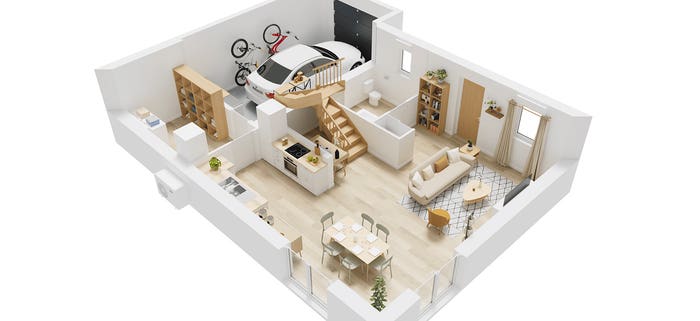 Évrecy - Maison 4 pièces à vendre