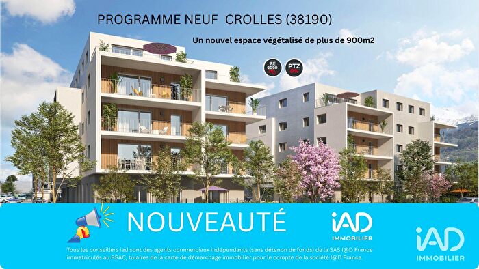 Appartement 3 pièces à Crolles, à vendre