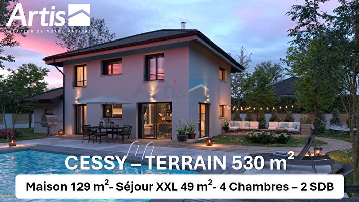 Maison à vendre - Cessy - 5 pièces - 4 chambres