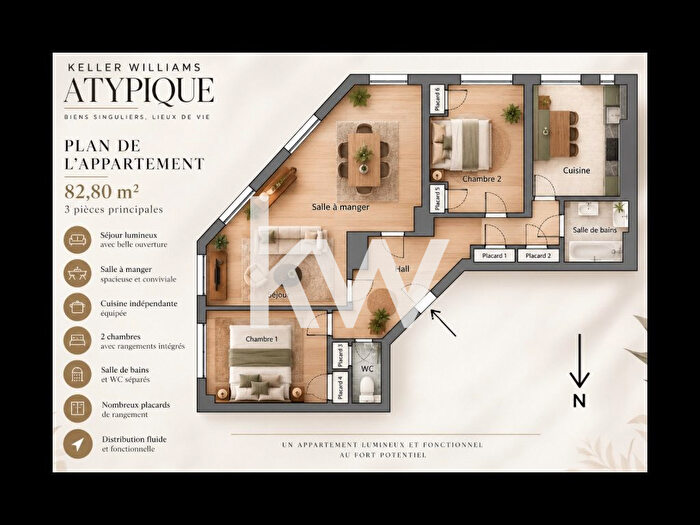 L'Étrat : Appartement 4 pièces à vendre