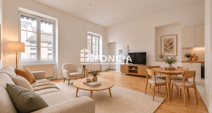 Appartement 3 pièces à Lyon 1er, Ouest des Pentes, à vendre