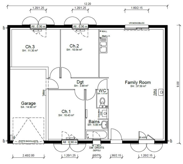 Maisons à vendre et appartements à louer - 3