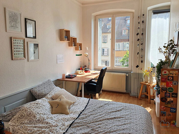 Appartement à louer - Strasbourg, Krutenau - 4 pièces - 3 chambres