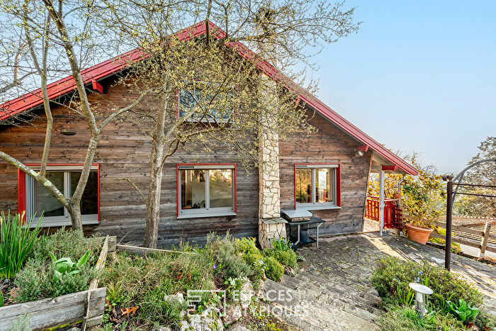 Maison à vendre - Rillieux-la-Pape, Ville nouvelle Sud - 7 pièces - 5 chambres