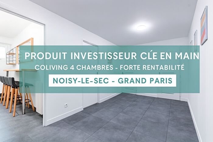 Appartement à vendre - Noisy-le-Sec, Centre-ville, Gare - 4 pièces - 4 chambres