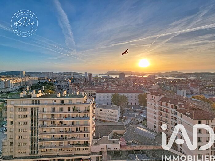 Appartement à vendre - Toulon, Haute-ville - 5 pièces - 3 chambres