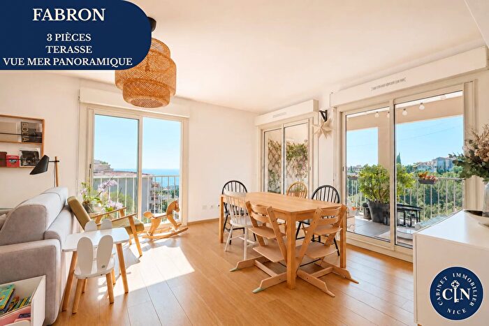 Nice, Fabron - Appartement 3 pièces à vendre
