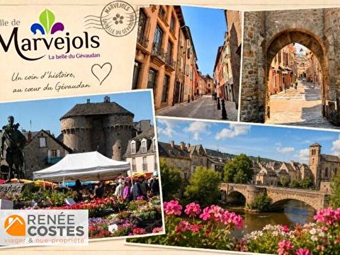 Maison 2 pièces à vendre à Marvejols