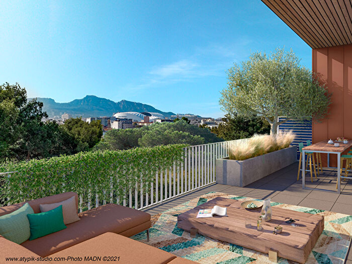 Marseille 10ème, La Timone - Appartement 2 pièces à vendre