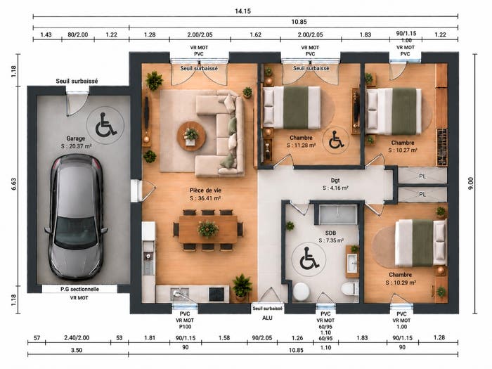 Maisons à vendre et appartements à louer - 3