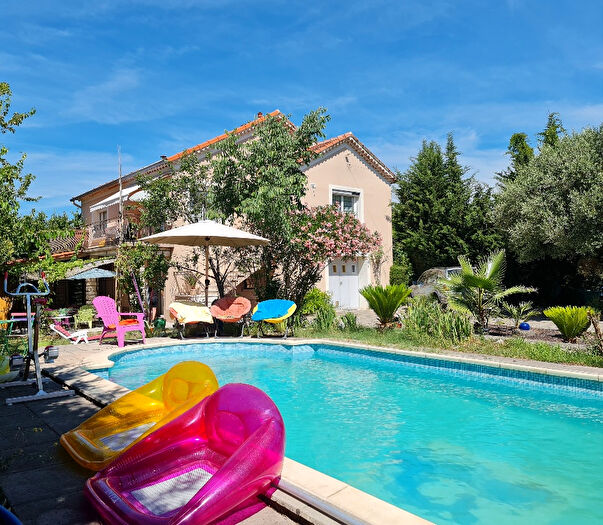 Maison à vendre - Alès, Le Rieu - 7 pièces - 3 chambres