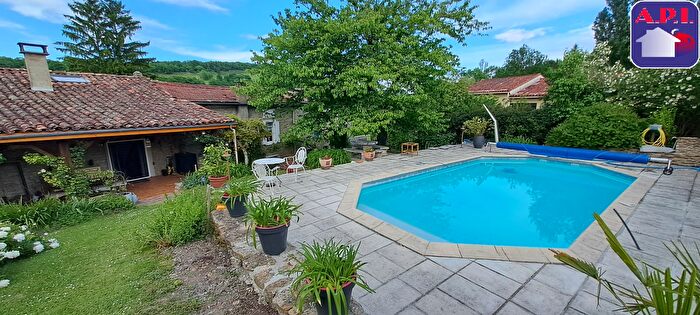 Maison à vendre - Lieurac - 9 pièces - 5 chambres