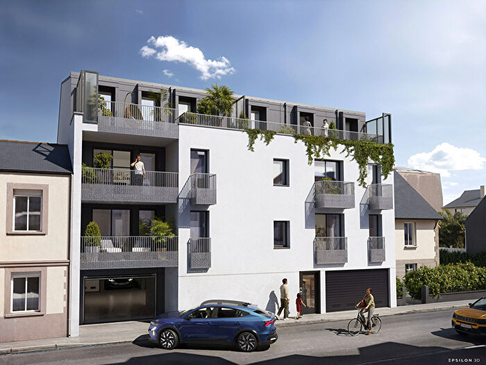 Appartement à vendre - Saint-Malo, La Gare, Marville - 2 pièces - 1 chambre