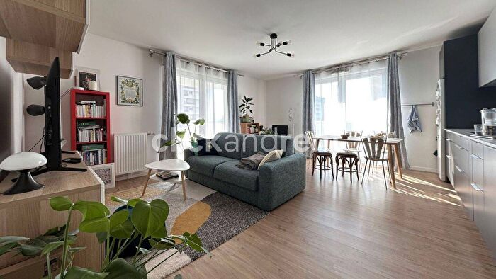 Appartement à louer - Centre Sud-Jules Ferry, Bagnolet - 3 pièces - 2 chambres