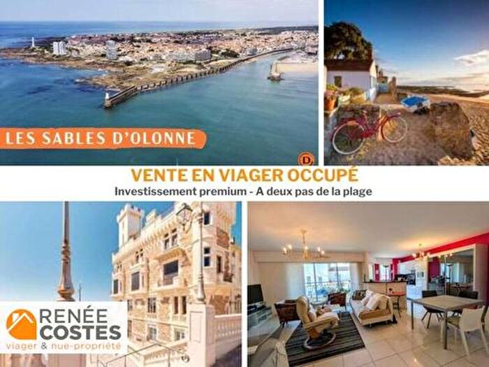 Appartement à vendre - Les Sables-dOlonne, Les Roses, Route du Château dOlonne - 3 pièces - 2 chambres