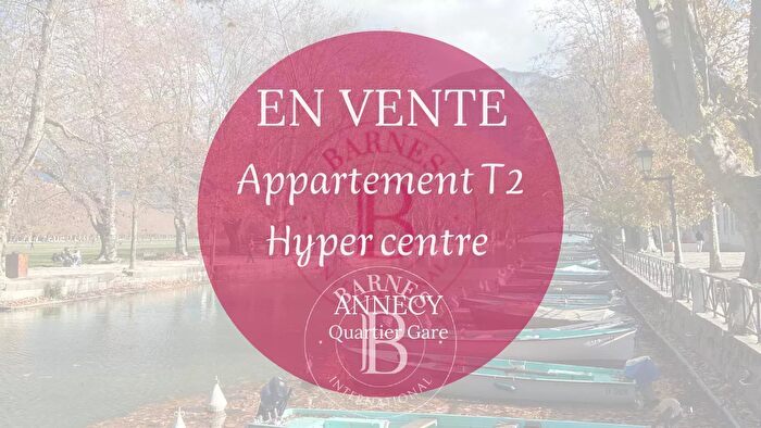 Appartement à vendre - Annecy, Mandallaz, Prairie, Vovray - 2 pièces - 1 chambre