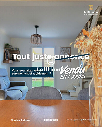 Maison à vendre - Les Sorinières - 3 pièces - 2 chambres