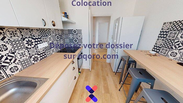Appartement à louer - Nord Saint Martin, Rennes - 5 pièces - 4 chambres