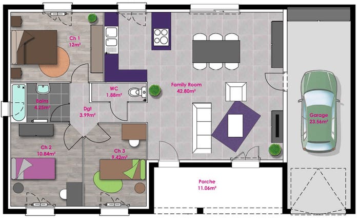 Maisons à vendre et appartements à louer - 3