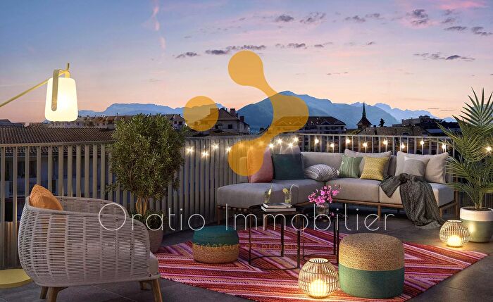 Appartement à vendre - Annecy, Parc des Sports, Fier - 2 pièces - 1 chambre