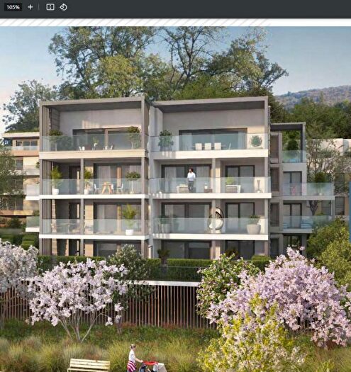 Appartement à vendre - Évian-les-Bains - 3 pièces - 2 chambres