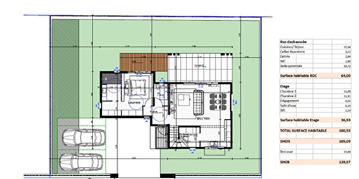 Maison 4 pièces à louer à Sainte-Marie
