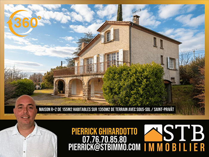 Maison à vendre - Saint-Privat - 6 pièces - 5 chambres