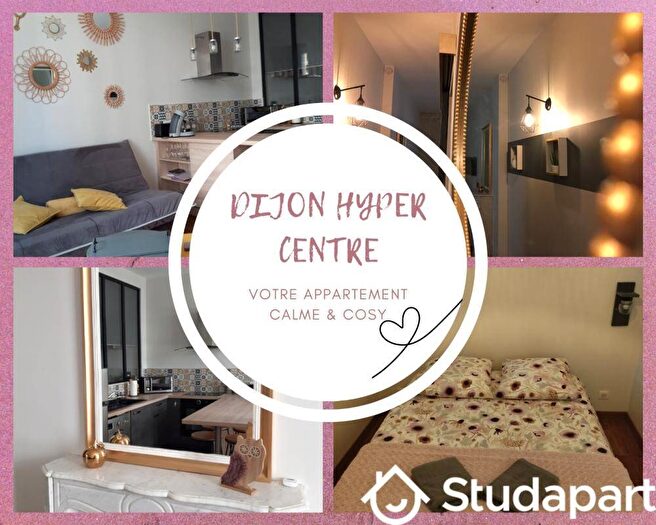 Appartement à louer - Grangier, Dijon - 2 pièces - 1 chambre