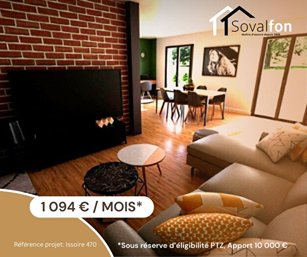 Maison 4 pièces à Issoire, Centre-ville, Barrière, à vendre