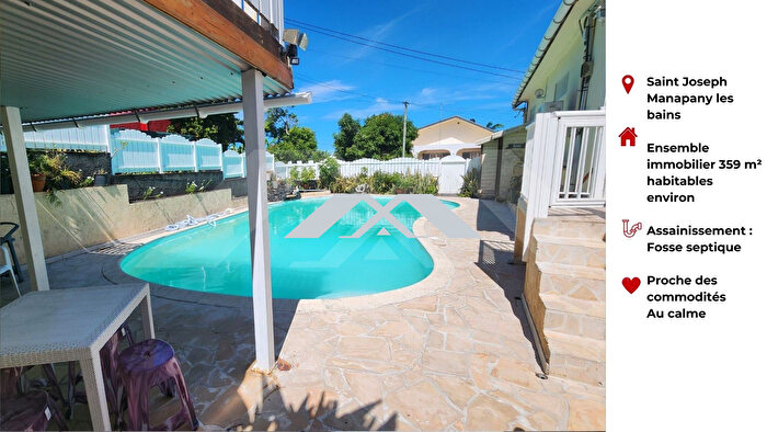 Maison à vendre - Saint-Joseph, Manapany-les-Bains - 4 pièces - 3 chambres