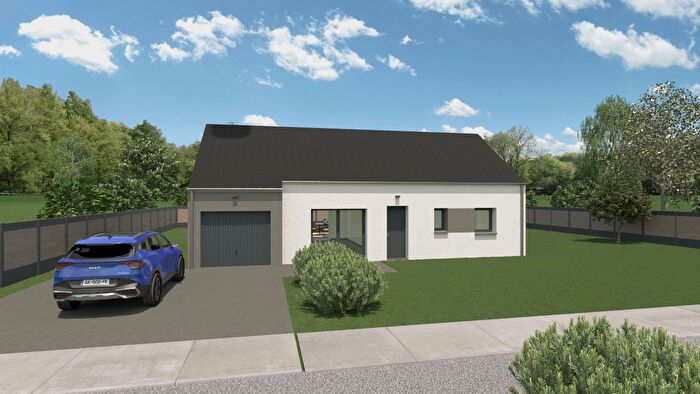 Maison à vendre - Hambye - 4 pièces - 3 chambres