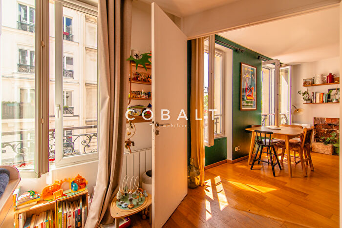 Appartement à vendre - Paris e , Goncourt, Canal Saint-Martin - 3 pièces - 2 chambres