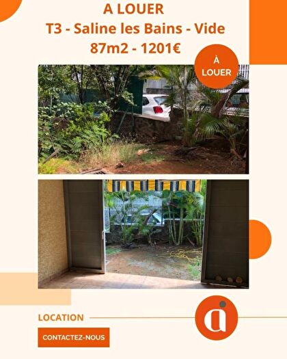 Appartement 3 pièces à Saint-Paul, à louer