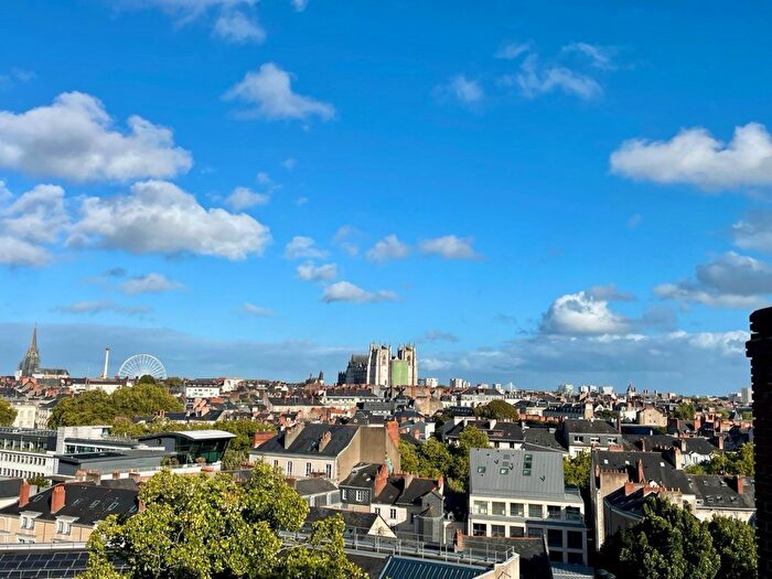 Appartement à vendre - Nantes, Centre-ville - 3 pièces - 2 chambres