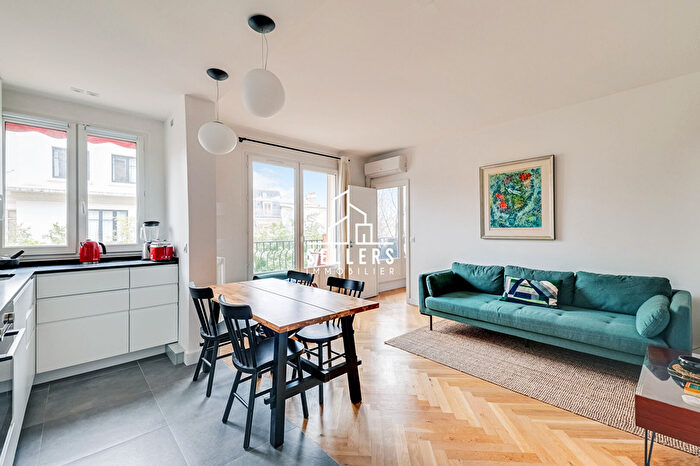 Appartement à vendre - Boulogne-Billancourt, Château, Les Princes Marmottan - 4 pièces - 3 chambres