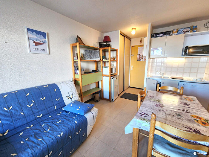 Appartement à vendre - Réallon - 2 pièces - 1 chambre