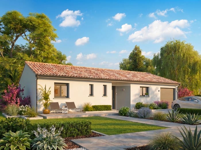 Maison 3 pièces à vendre - Montlieu-la-Garde
