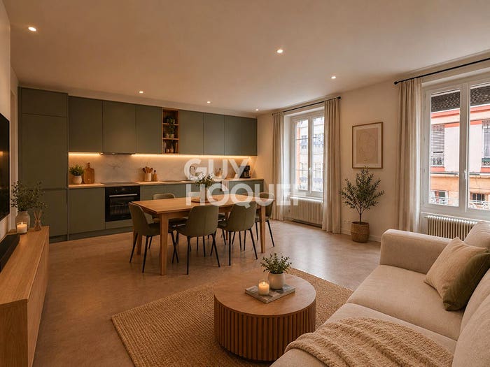 Appartement 3 pièces à vendre à Lyon 6ème, Les Brotteaux