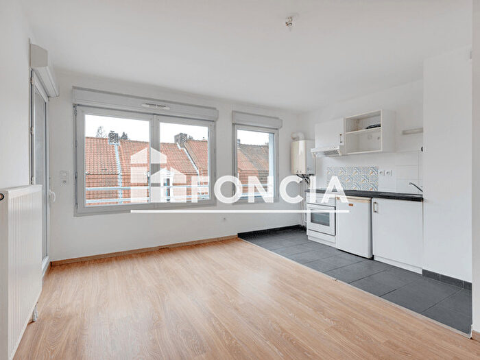 Appartement à vendre - Roubaix, Moulin, Potennerie - 2 pièces - 1 chambre